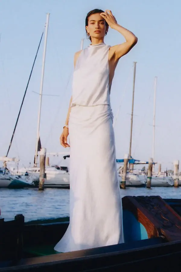 Bec & Bridge Juna Draped Maxi Dress