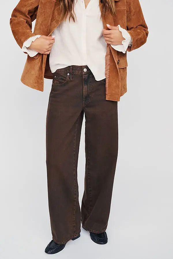 AMO Kira High Rise Straight Leg Jeans