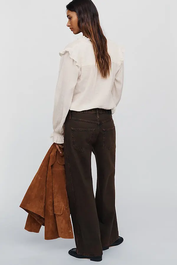 AMO Kira High Rise Straight Leg Jeans