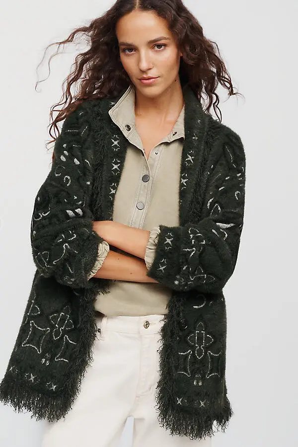 NVLT Prted Belted Jacket