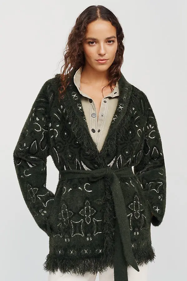 NVLT Prted Belted Jacket