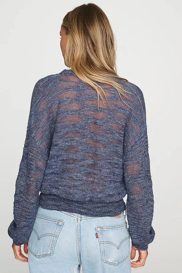 PILCRO Burnout Cardigan