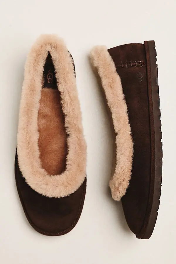 UGG Zora Ballet Flats - Dusted Cocoa