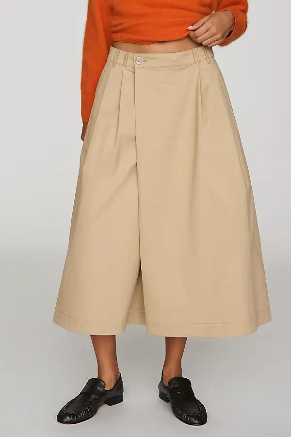 Maeve Twisted Heritage Culotte Pants