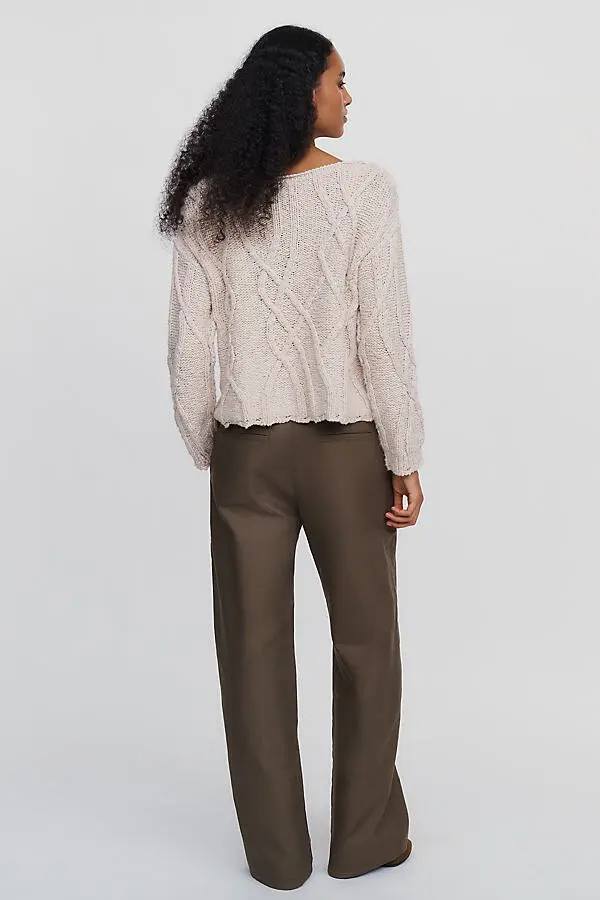 AGOLDE Low Curve 100% Cotton Utility Pants - Uniform