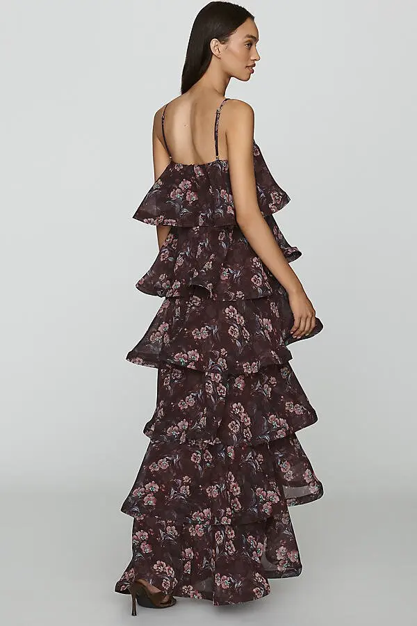 ELLIATT Rosaria Tiered Maxi Dress