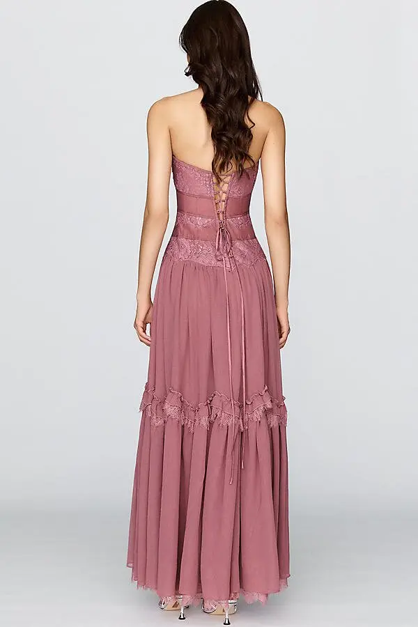 V. CHAPMAN Sloane Maxi Dress