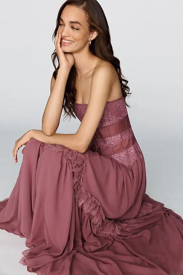 V. CHAPMAN Sloane Maxi Dress