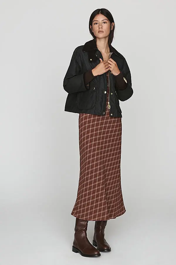 Barbour 100% Cotton Cropped Beadnell Jacket