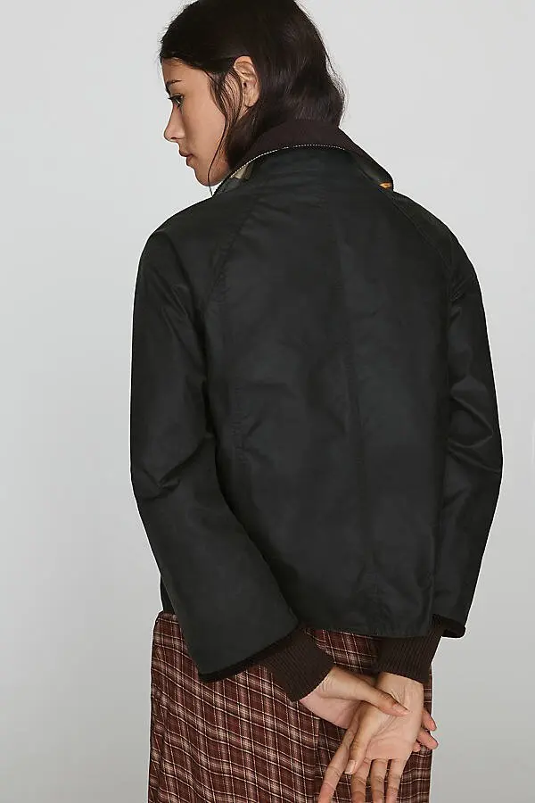 Barbour 100% Cotton Cropped Beadnell Jacket