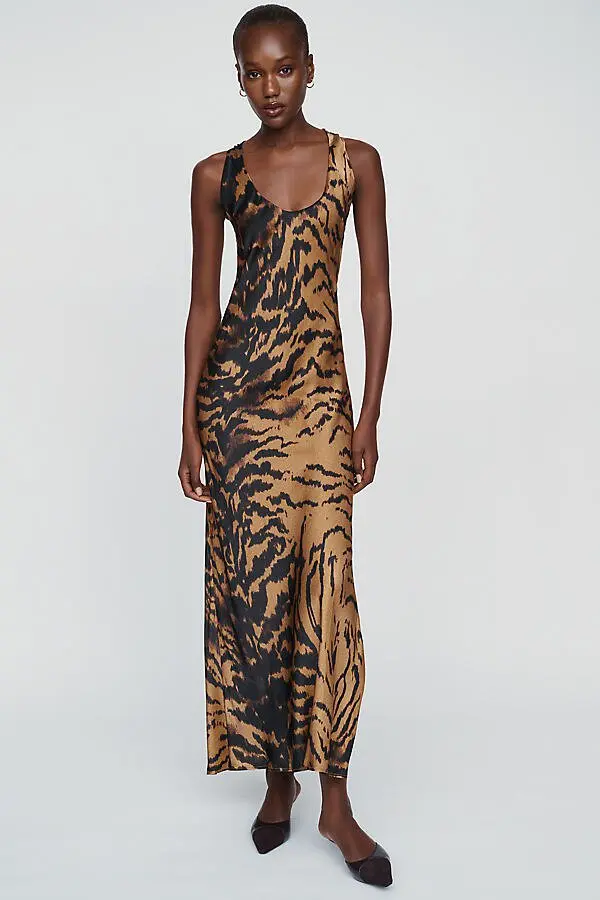 Anthropologie Open-back Midi Dress