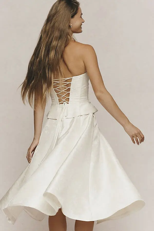 V. CHAPMAN X Weddgs Carolena Midi Skirt