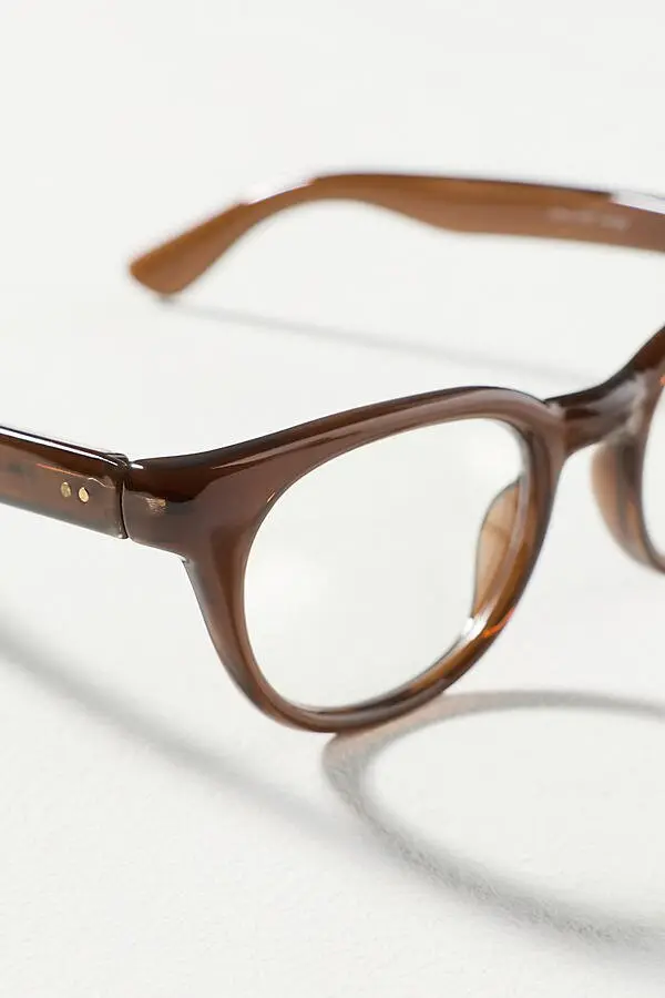 PEEPERS Round Readers - Chocolate