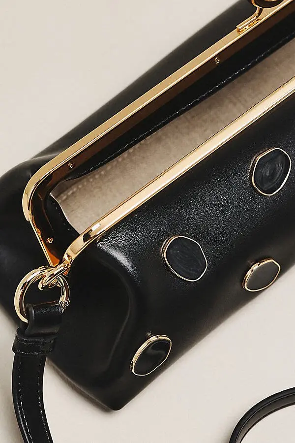 THE WOLF GANG Noche Leather Shoulder Bag