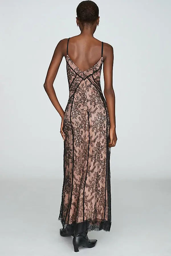 Anthropologie Lace Midi Dress