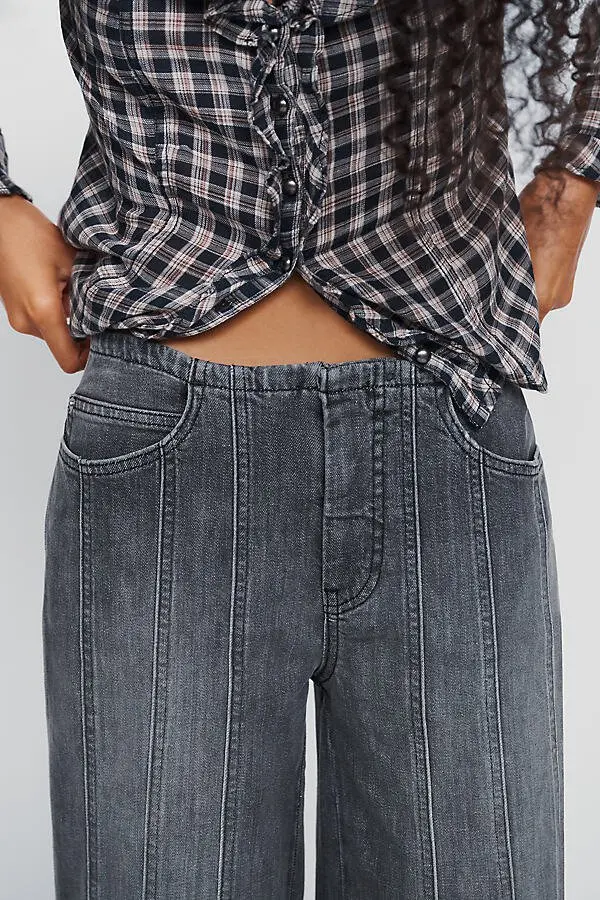 PILCRO Drift Mid-rise Flared Jeans