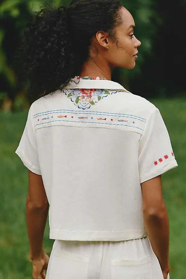 Agua Bendita Vittoria Basket Shirt Top