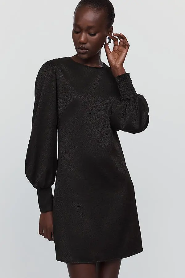 Anthropologie Sat Mi Dress - Black