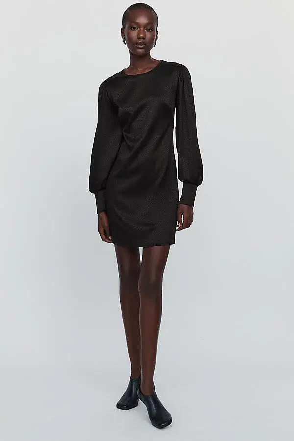 Anthropologie Sat Mi Dress - Black