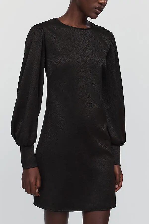 Anthropologie Sat Mi Dress - Black