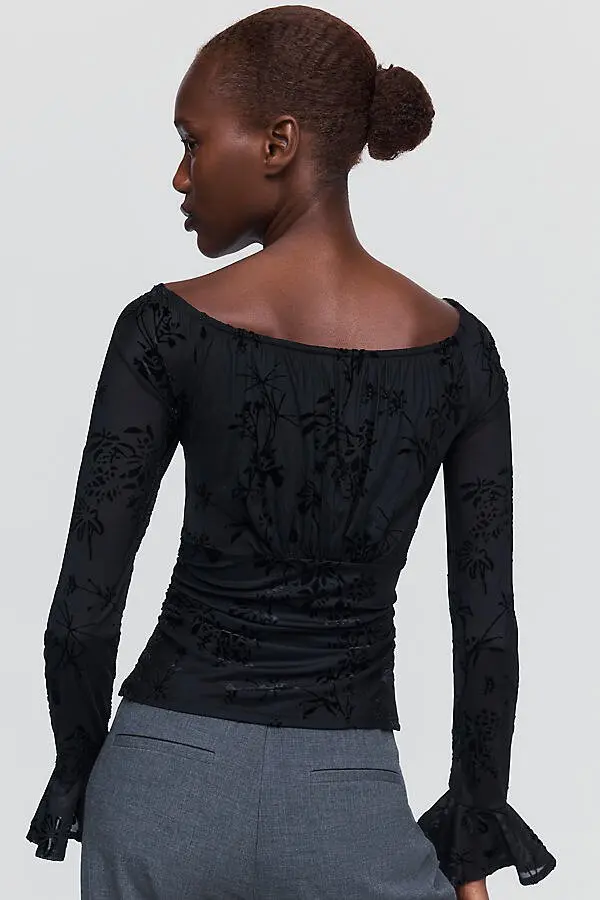 Astr The Label Belsie Top