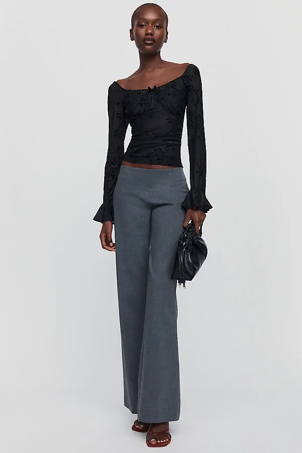 Astr The Label Belsie Top