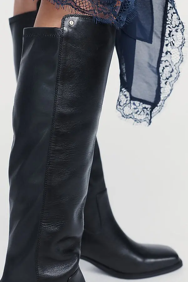 BRONX New Corfu Tall Block Heel Boots