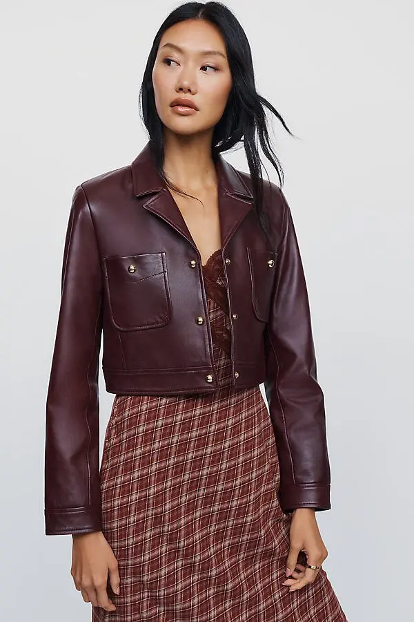 LAMARQUE Lorena Leather Jacket - Vamp