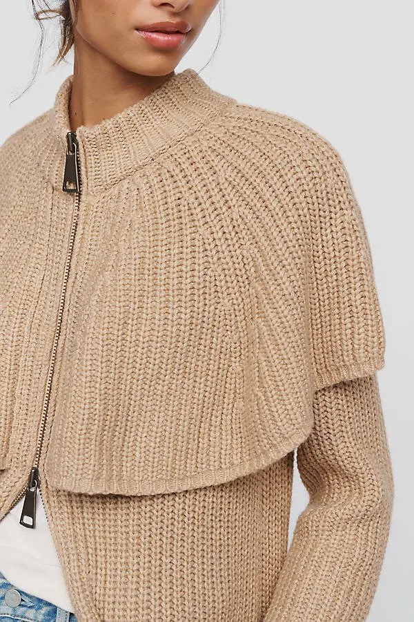 Maeve Long Capelet Duster