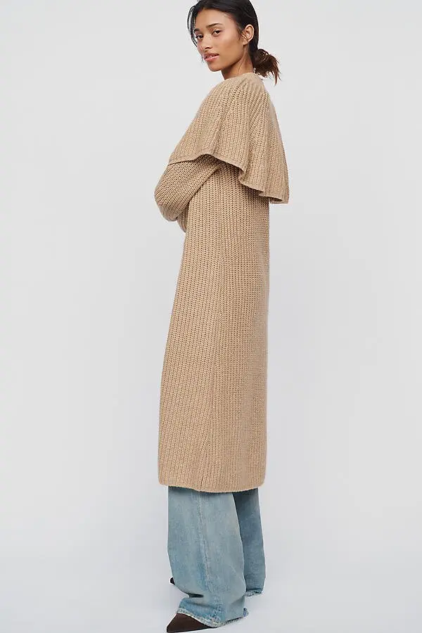 Maeve Long Capelet Duster