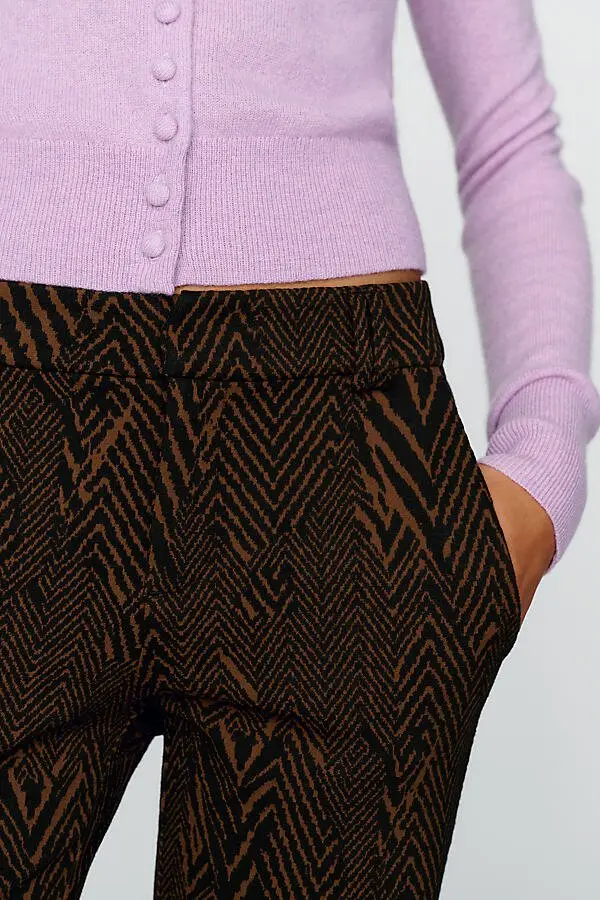 Anthropologie Slim Knit Trousers Pants