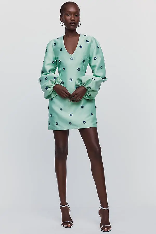 THE WOLF GANG Seda Shift Dress