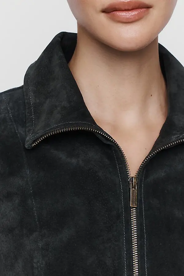 Avec Les Filles Suede Slim Jacket