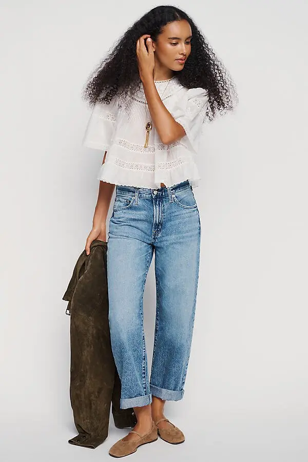 PISTOLA Donny High Rise Relaxed Jeans - Wilcox