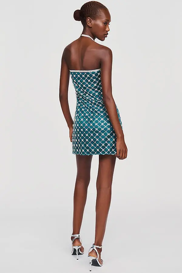 Saylor Cna Halter Mi Dress