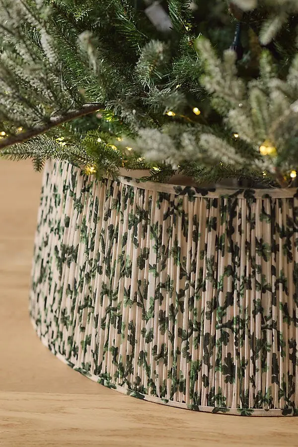 Anthropologie Ruched Tree Collar