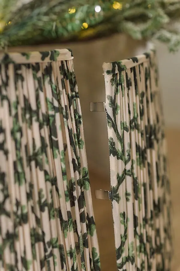 Anthropologie Ruched Tree Collar