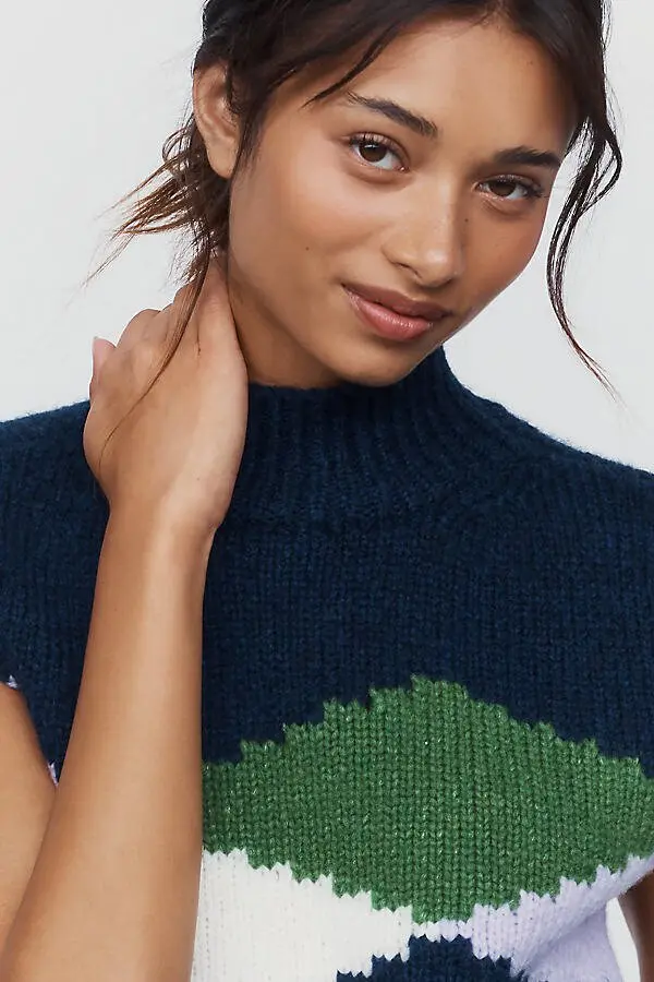 Maeve Chunky Sweater Vest
