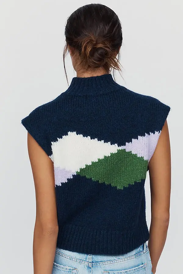 Maeve Chunky Sweater Vest