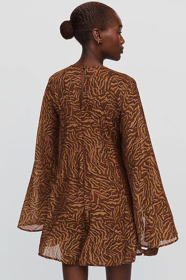 Anthropologie Bell-sleeve Romper
