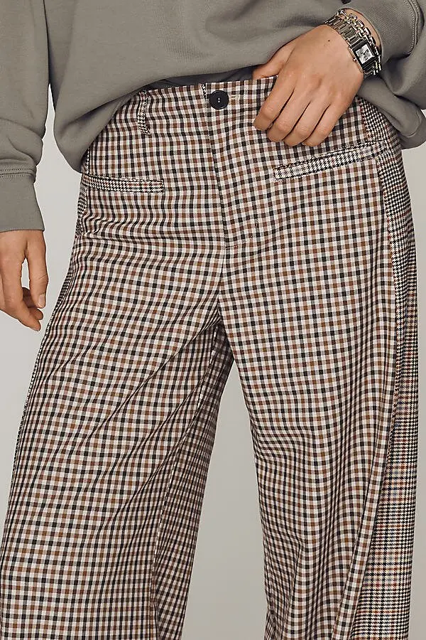 Maeve High Rise Wide Leg Trousers Pants