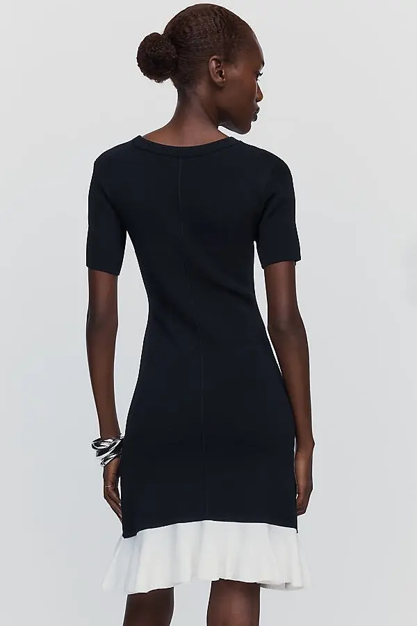 Maeve Mod Ruffled Mi Dress