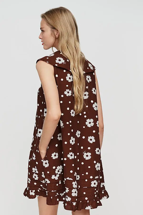 LISA SAYS GAH Frances 100% Cotton Mi Dress