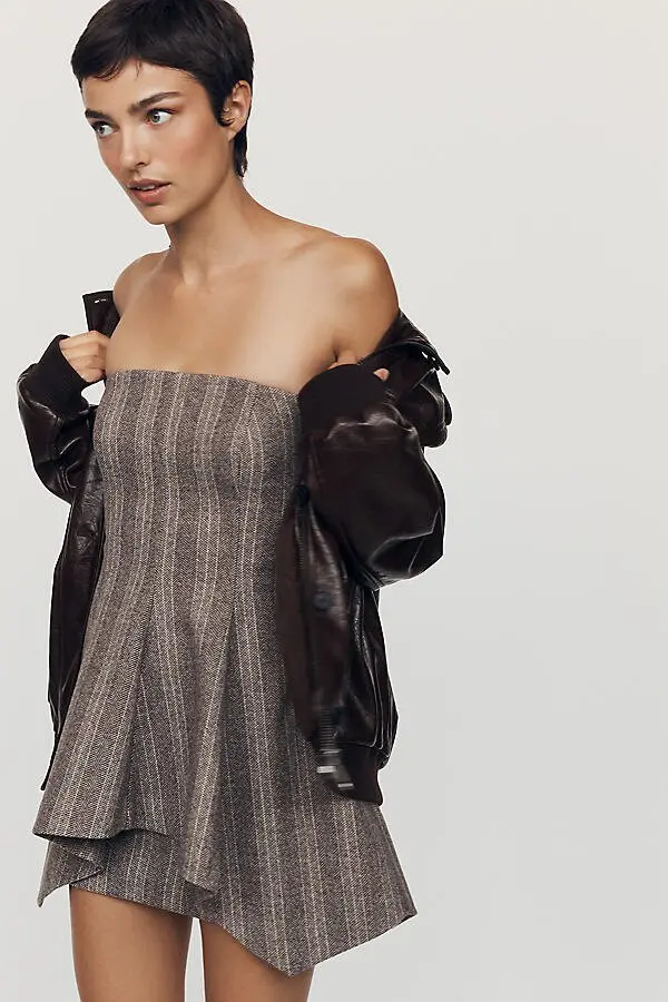 MARE MARE Asymmetric Strapless Top