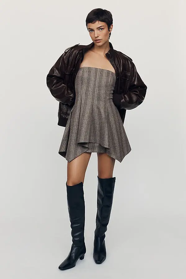 MARE MARE Asymmetric Strapless Top
