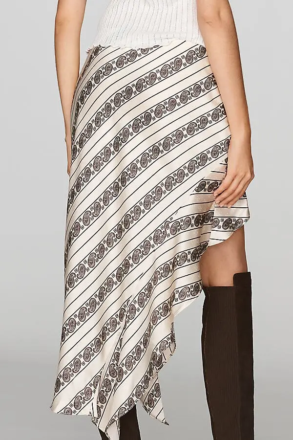Maeve Asymmetrical Hanky-hem Skirt