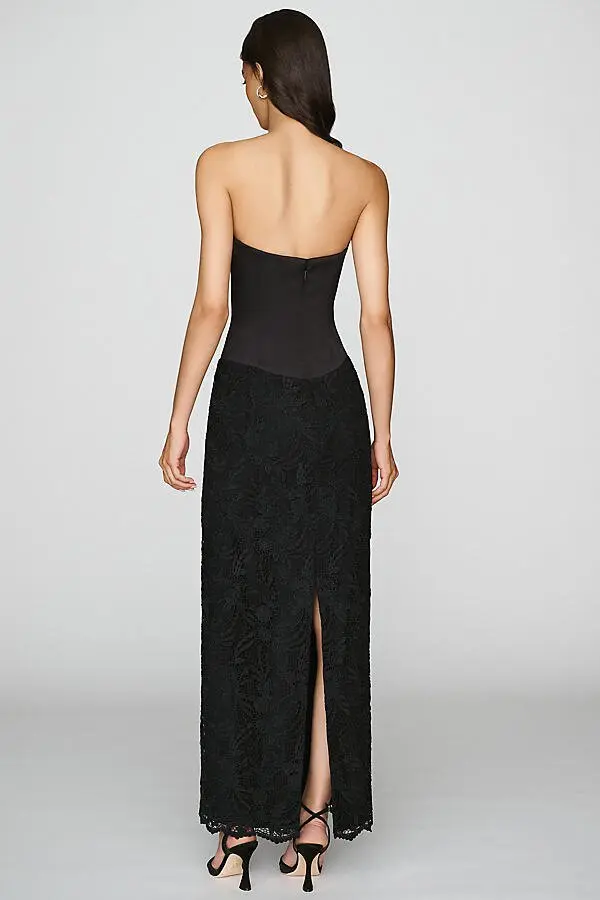 HELSI Evelyn Sat Bustier Maxi Dress