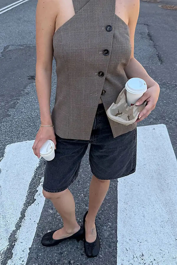 FAVORITE DAUGHTER Crossover Vest Top