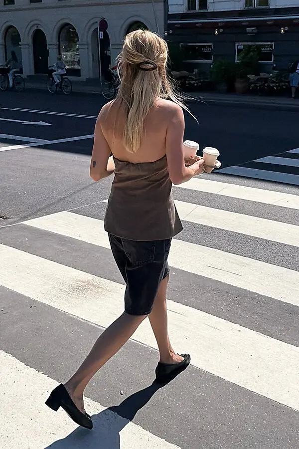 FAVORITE DAUGHTER Crossover Vest Top