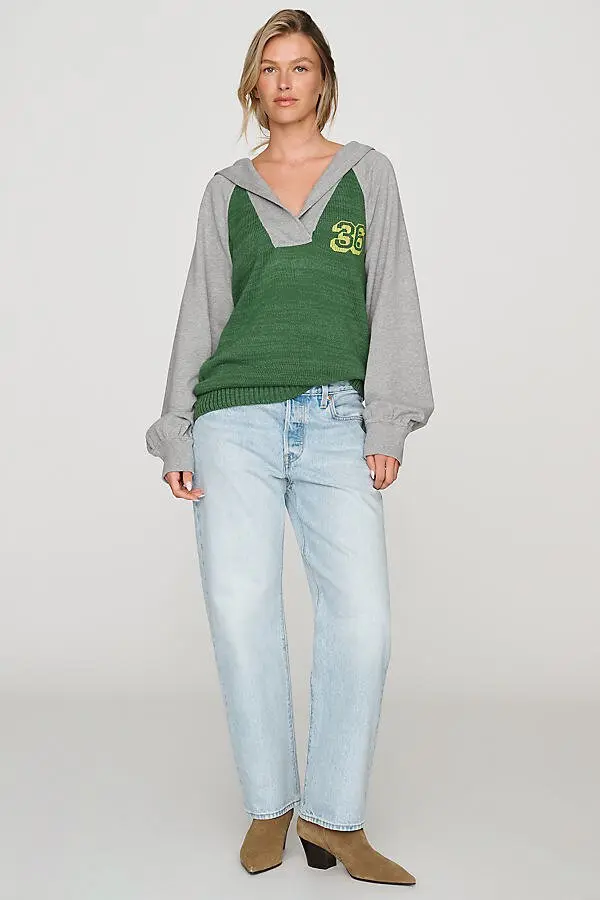 PILCRO Colorblocked Hoodie